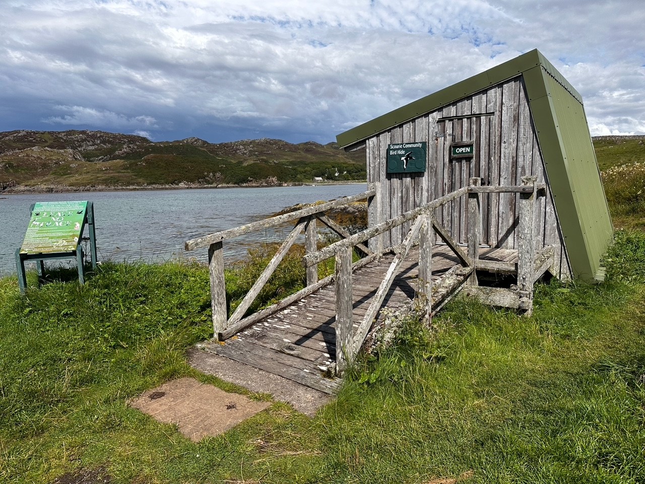 Scourie Bird Hide - Scourie Community Development Company